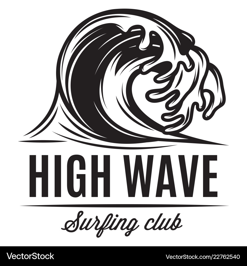 Monochrome in retro style Royalty Free Vector Image