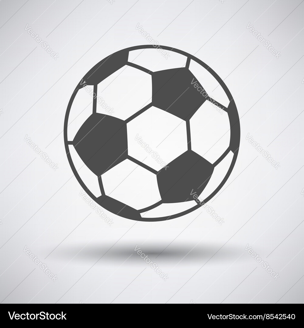 Soccer ball icon Royalty Free Vector Image - VectorStock