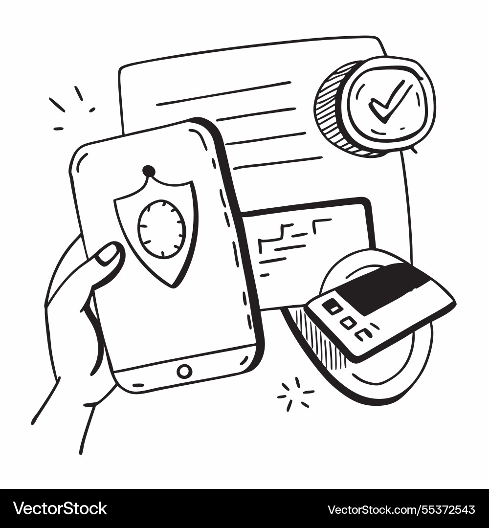 2d as two factor authentication icon Royalty Free Vector