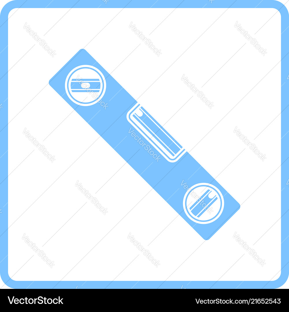 Icon of construction level Royalty Free Vector Image