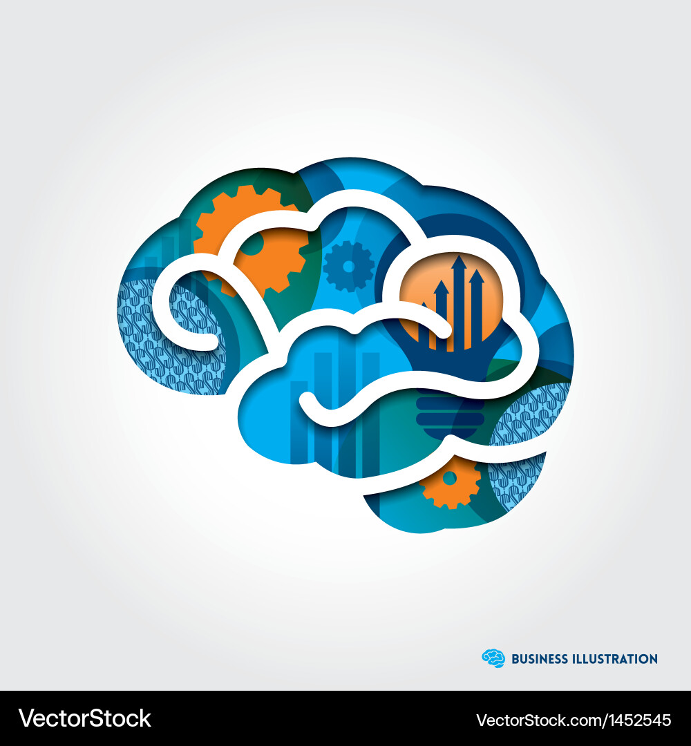 Concept Human Symbol Thinking Vector Images (over 44,000)