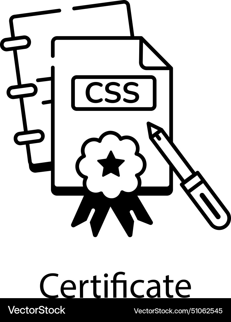 Content writing linear icons Royalty Free Vector Image