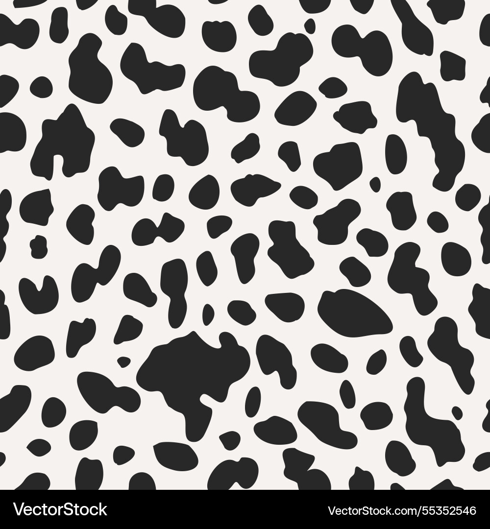 Dalmatian Spot Pattern Royalty Free Vector Image
