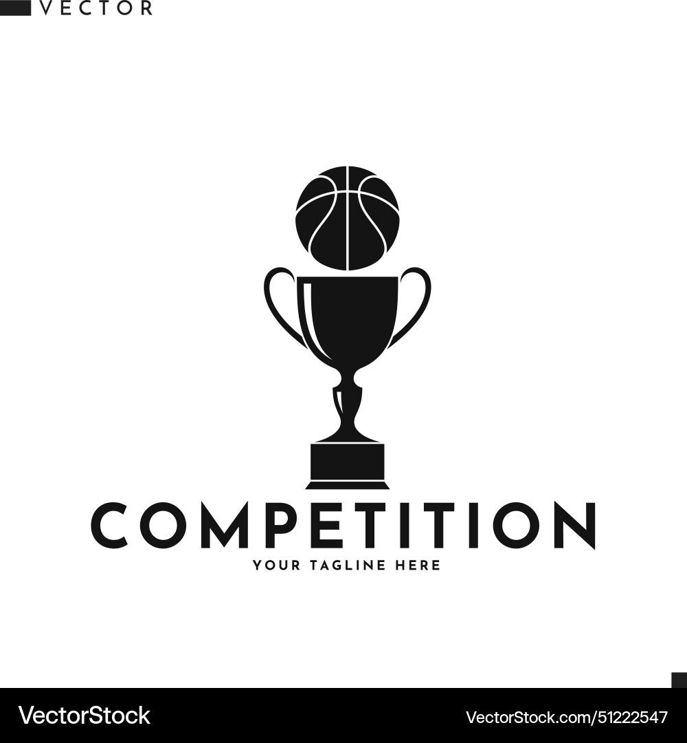 Basketball logo Royalty Free Vector Image - VectorStock