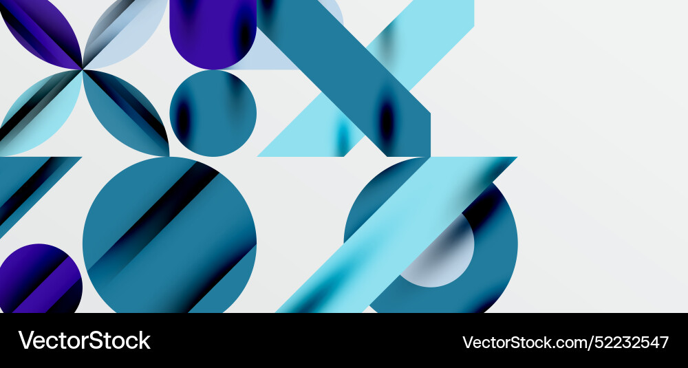 Geometric neo patterns abstract background Vector Image