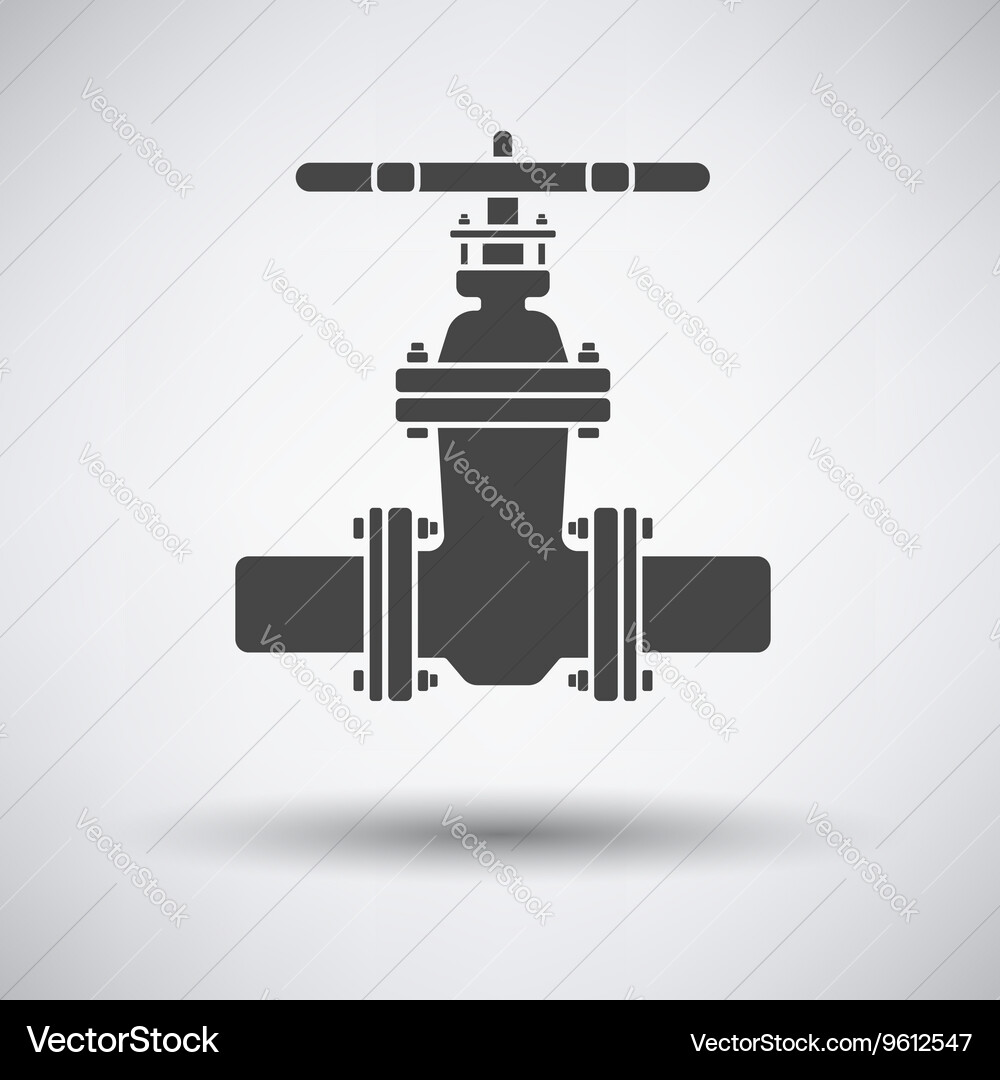 Pipe valve icon Royalty Free Vector Image - VectorStock