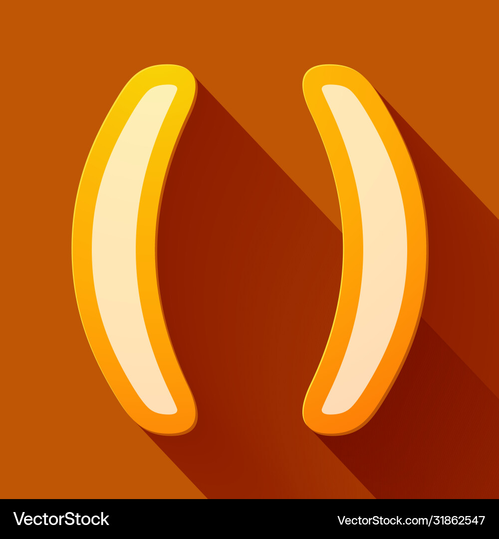 Volume icons symbol parentheses Royalty Free Vector Image