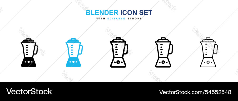 Blender icon Royalty Free Vector Image - VectorStock