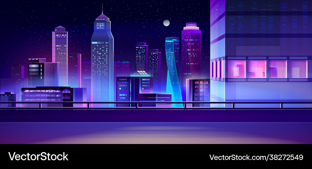 Cartoon Town Background