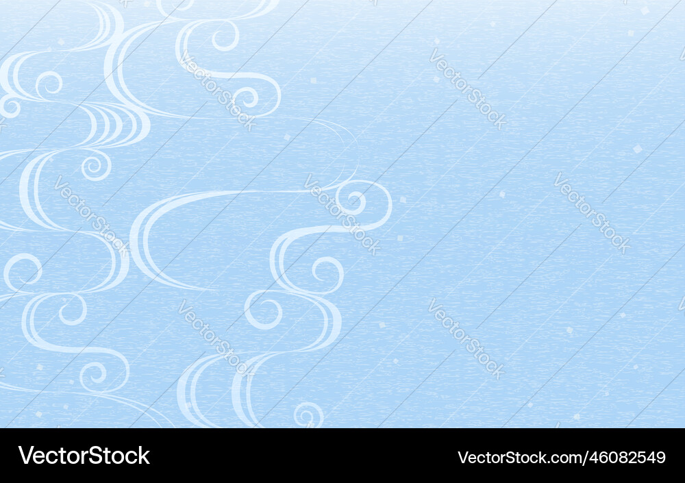 Japanese Water Flow Background Royalty Free Vector Image