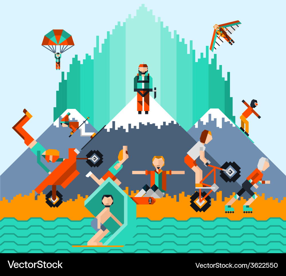 Extreme Ski Avatar Vector Images (86)