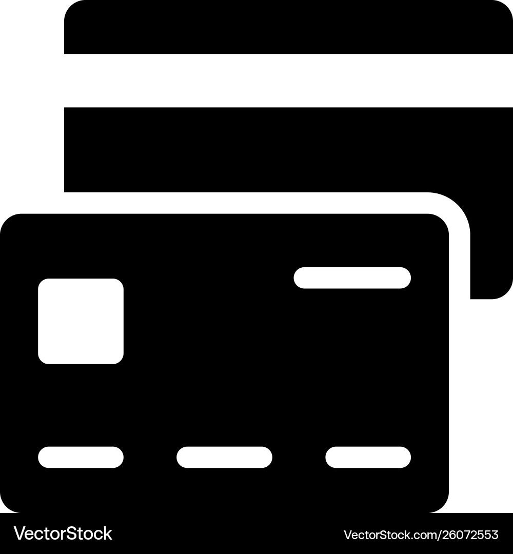 Credit card Royalty Free Vector Image - VectorStock