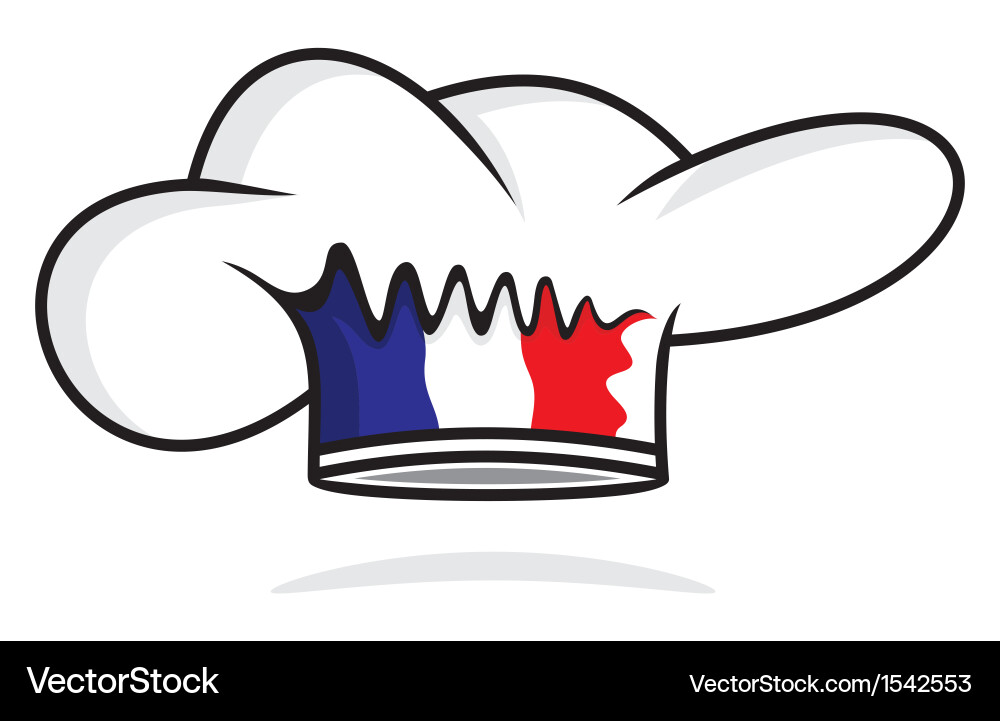 France chef hat Royalty Free Vector Image - VectorStock