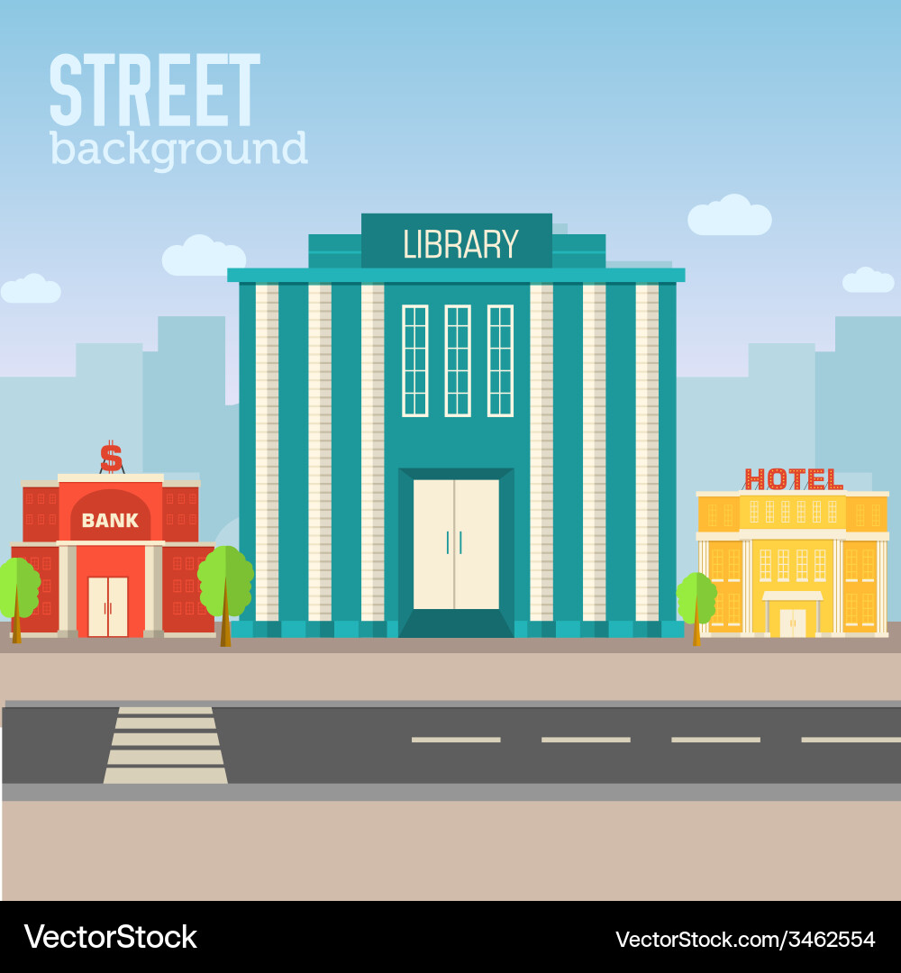 Library Building Vector Library Building Vector Icon 41841464 Vector