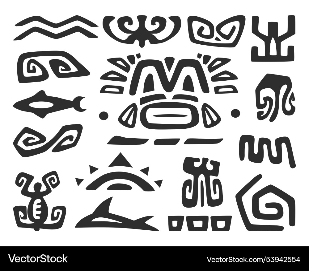 Mayan Tattoo Vector Images (over 2,100)