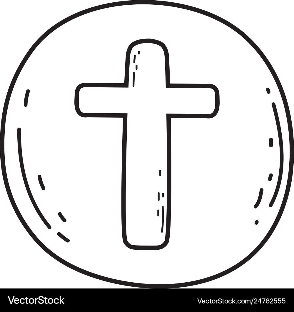 Holy host communion icon Royalty Free Vector Image