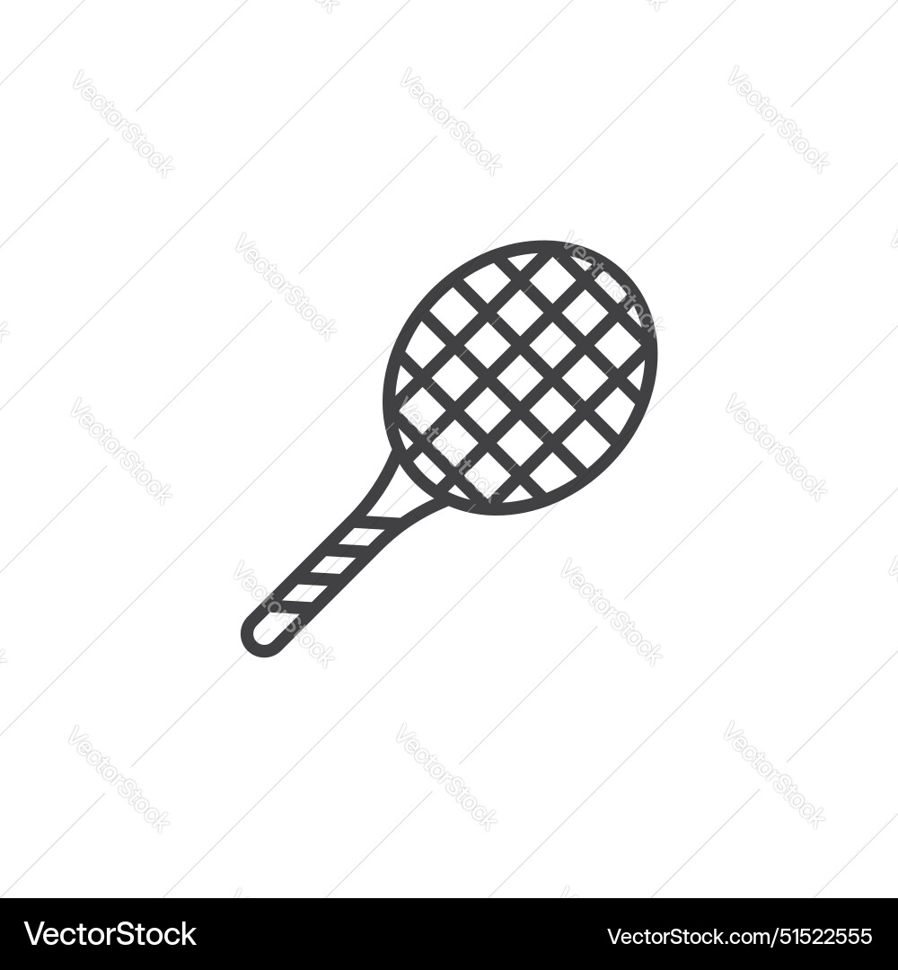 Racquet icon Royalty Free Vector Image - VectorStock