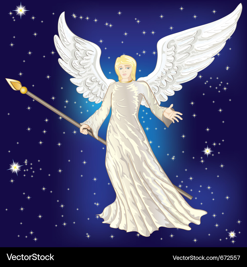 Engel Lizenzfreies Vektorbild - VectorStock