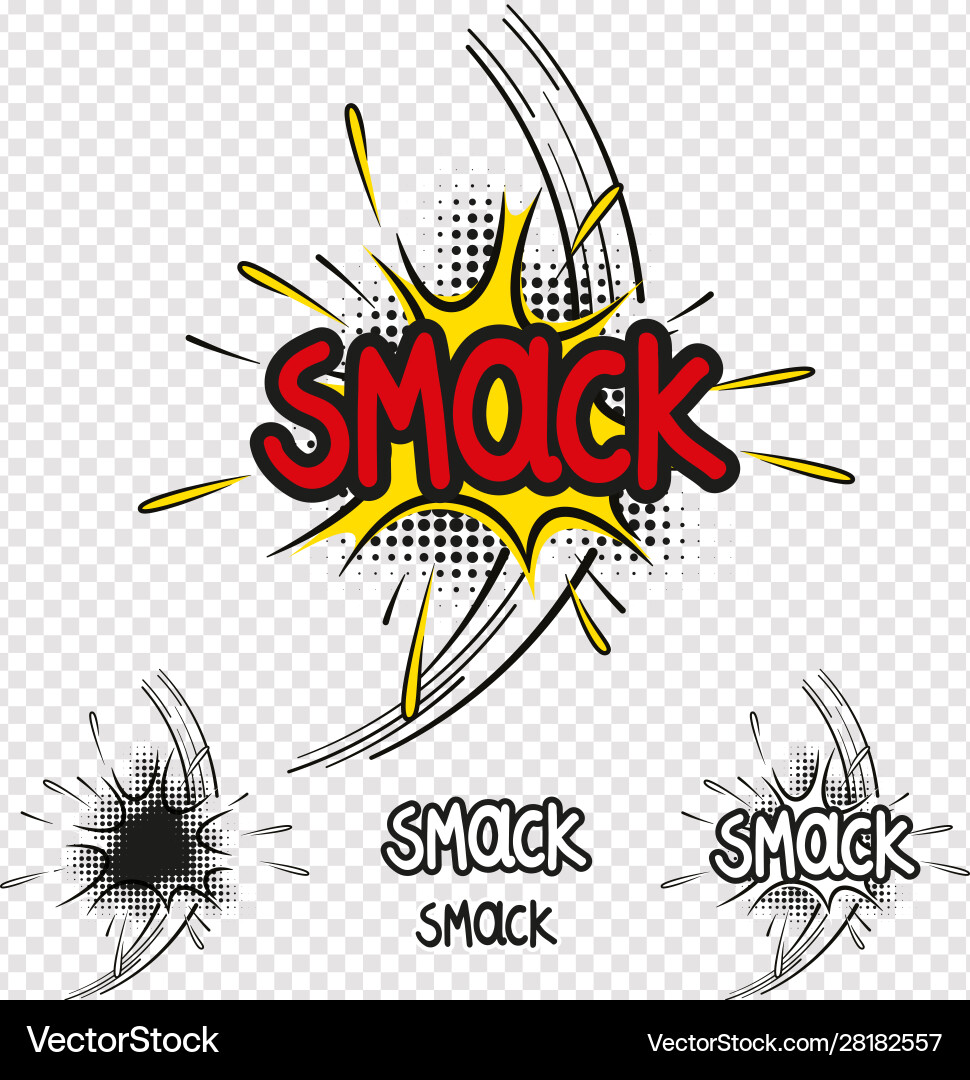 Comic text Royalty Free Vector Image - VectorStock