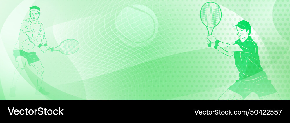 Tennis themed background Royalty Free Vector Image