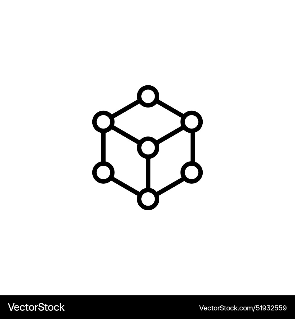 Bim architecture icon ideal for building Vector Image