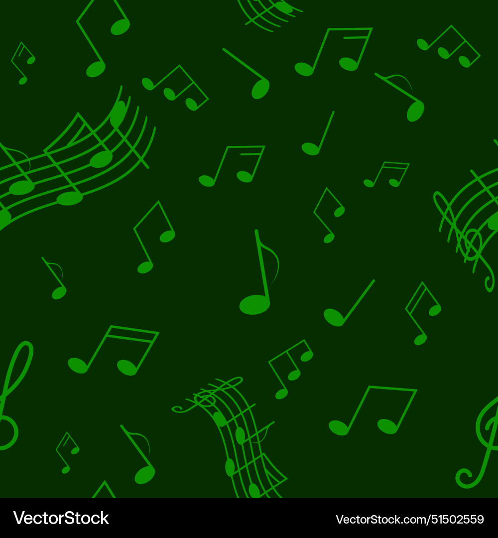 Seamless musical pattern Royalty Free Vector Image