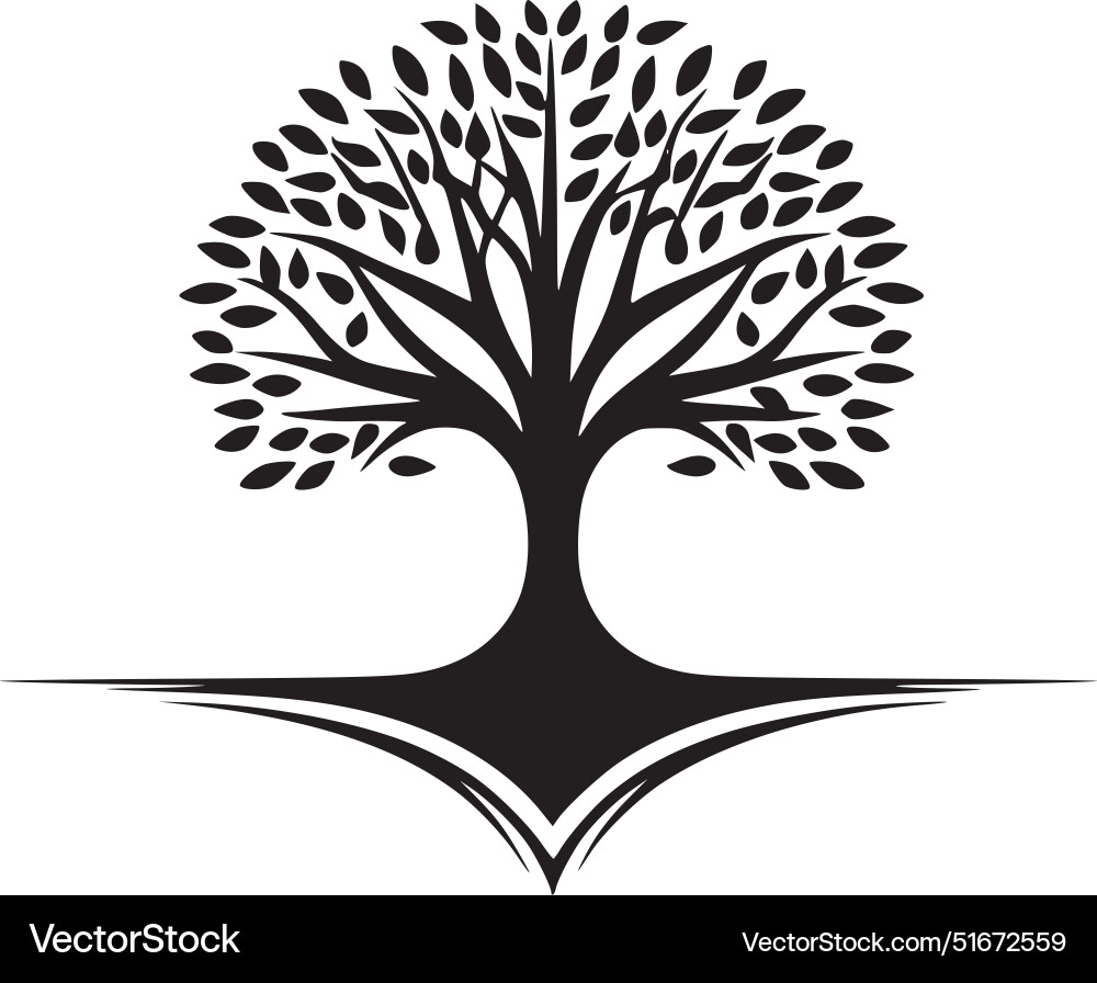 Tree - high quality logo ideal for t-shirt Vector Image