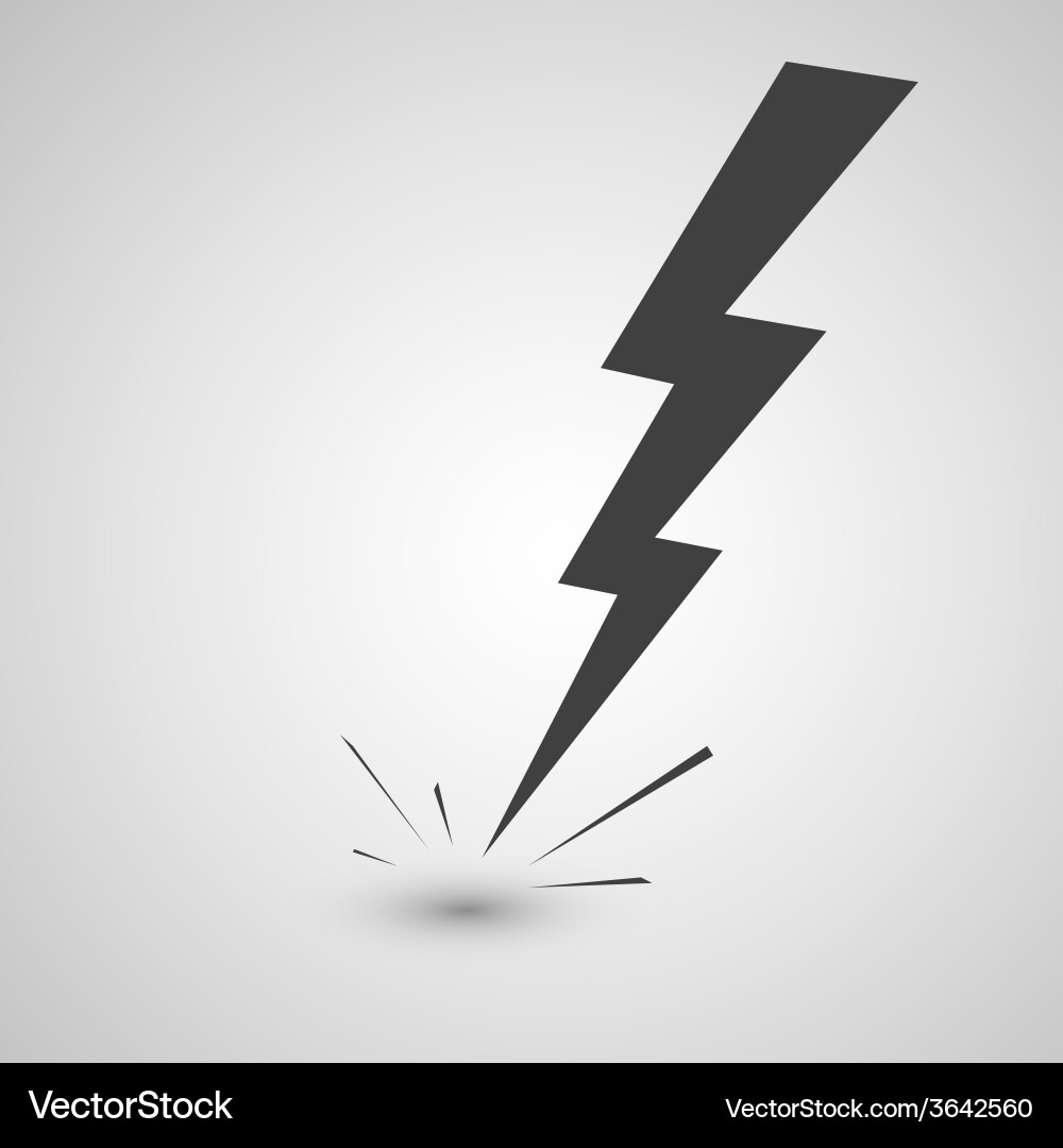 Lightning Royalty Free Vector Image - VectorStock