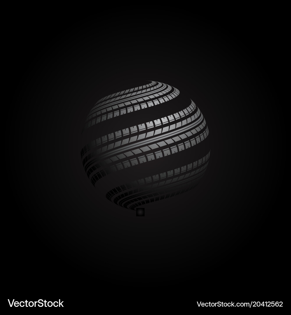 Black gradient background Royalty Free Vector Image