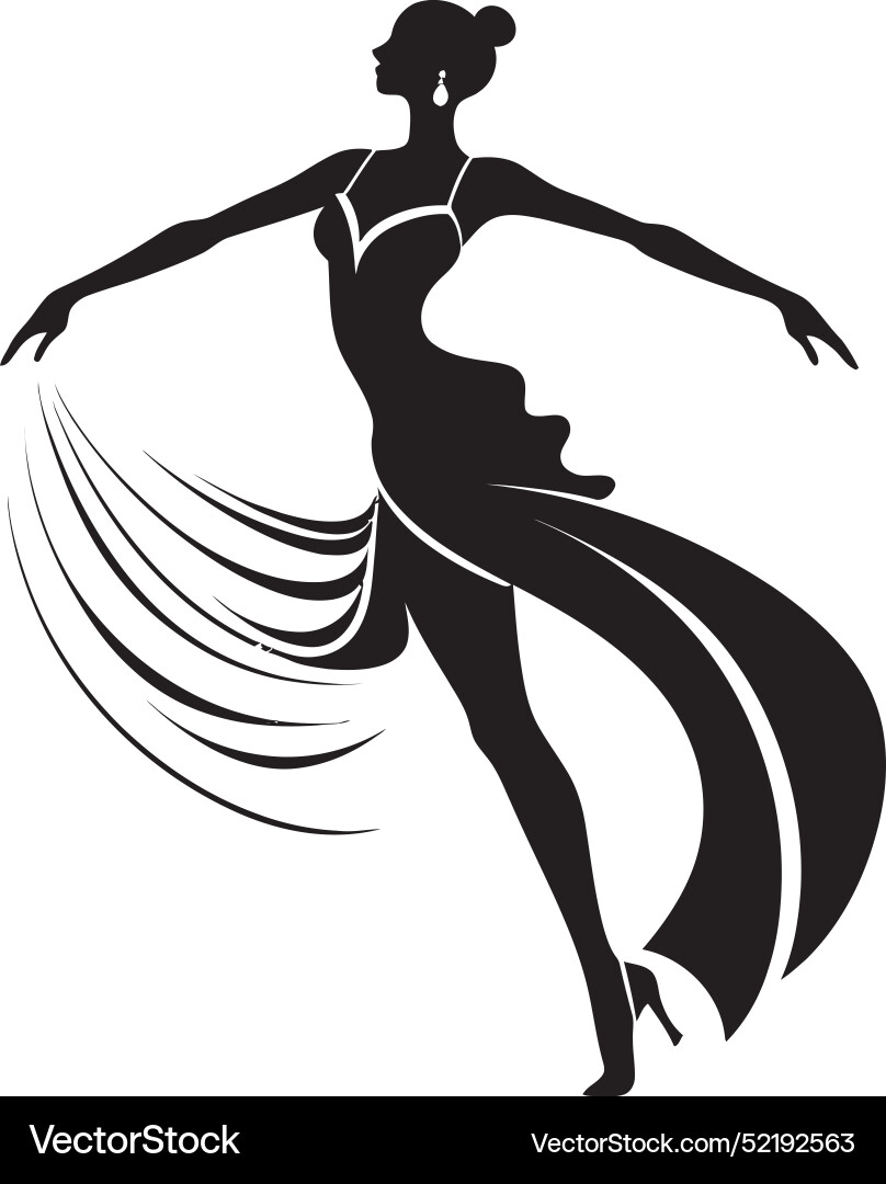 Belly dance sensual movements and cultural Vector Image