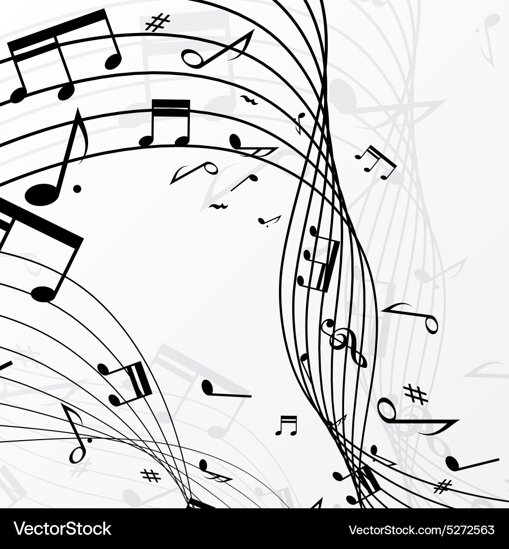 Music background Royalty Free Vector Image - VectorStock