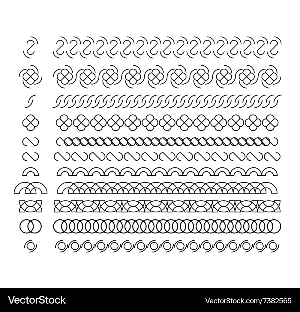 Line 3 Royalty Free Vector Image - VectorStock