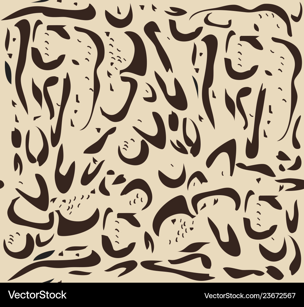 Clouded leopard fur Royalty Free Vector Image - VectorStock