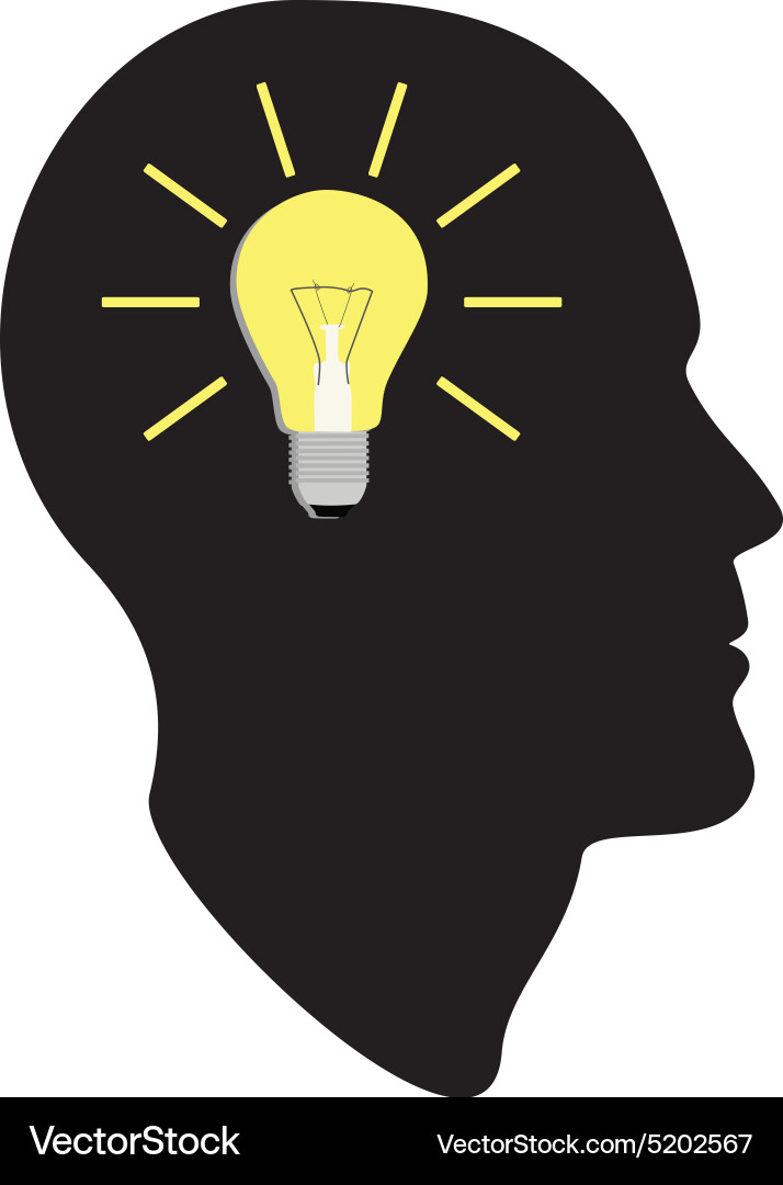 New idea concept Royalty Free Vector Image - VectorStock