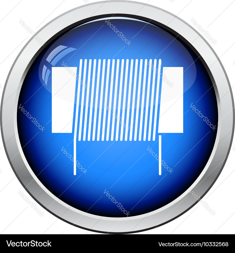 Inductor coil icon Royalty Free Vector Image - VectorStock