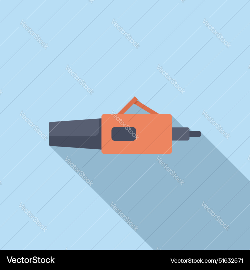 Electric hand planer tool for woodworking and Vector Image