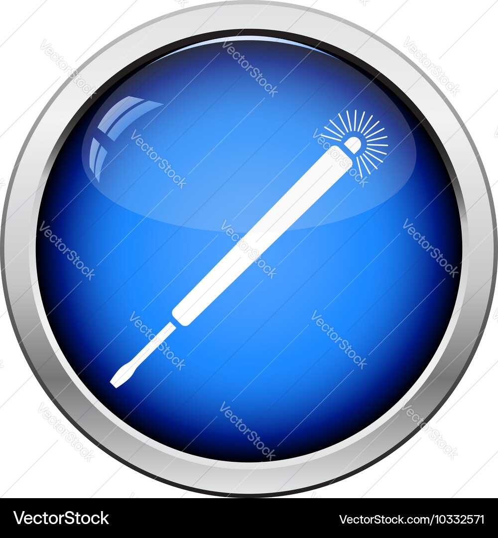 Electricity test screwdriver icon Royalty Free Vector Image