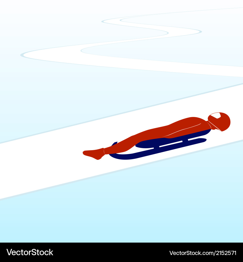 Luge world-1 Royalty Free Vector Image - VectorStock