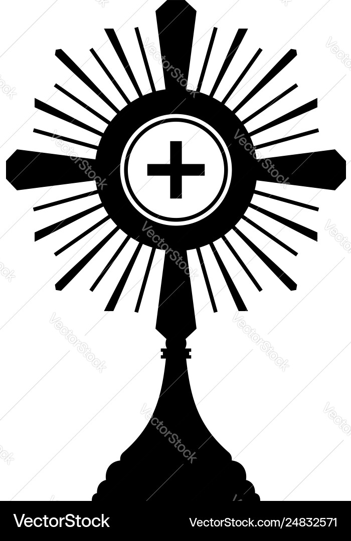 Monstrance Royalty Free Vector Image - VectorStock