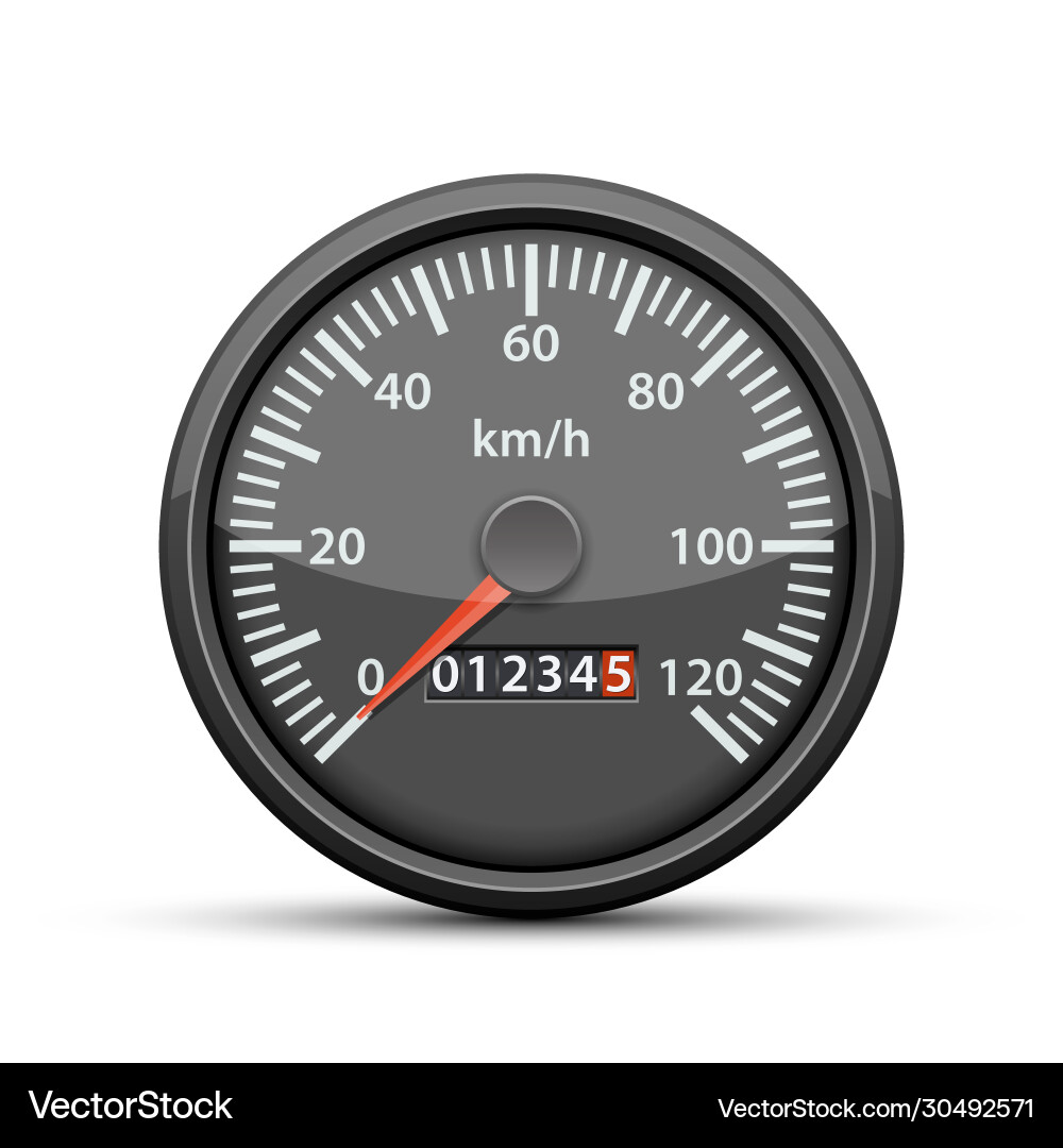 Speedometer design Royalty Free Vector Image - VectorStock