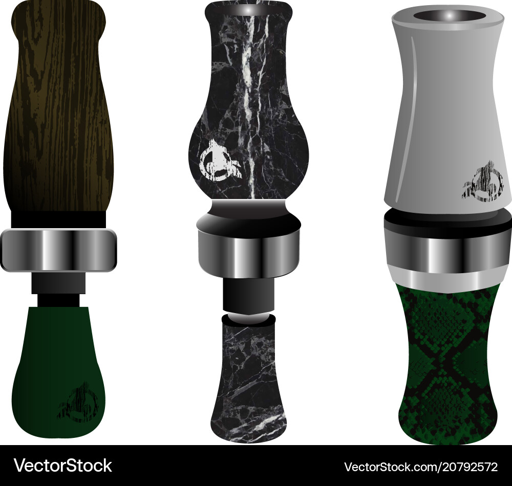 Duck calls Royalty Free Vector Image - VectorStock