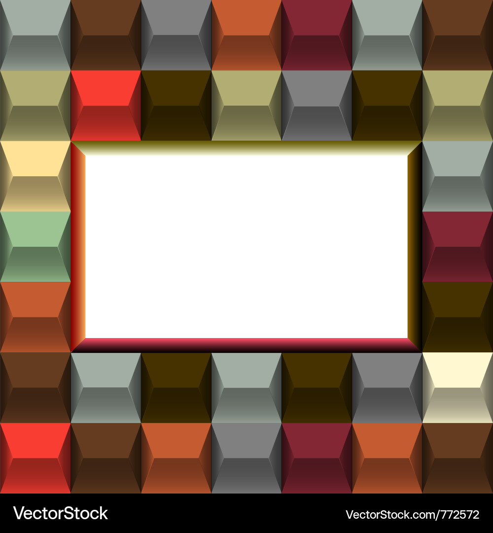 Geometric frame Royalty Free Vector Image - VectorStock