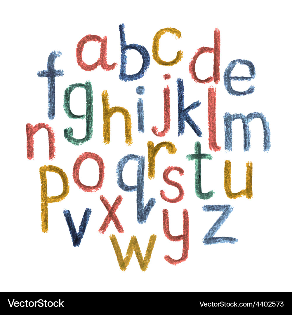 Alphabet Royalty Free Vector Image - VectorStock