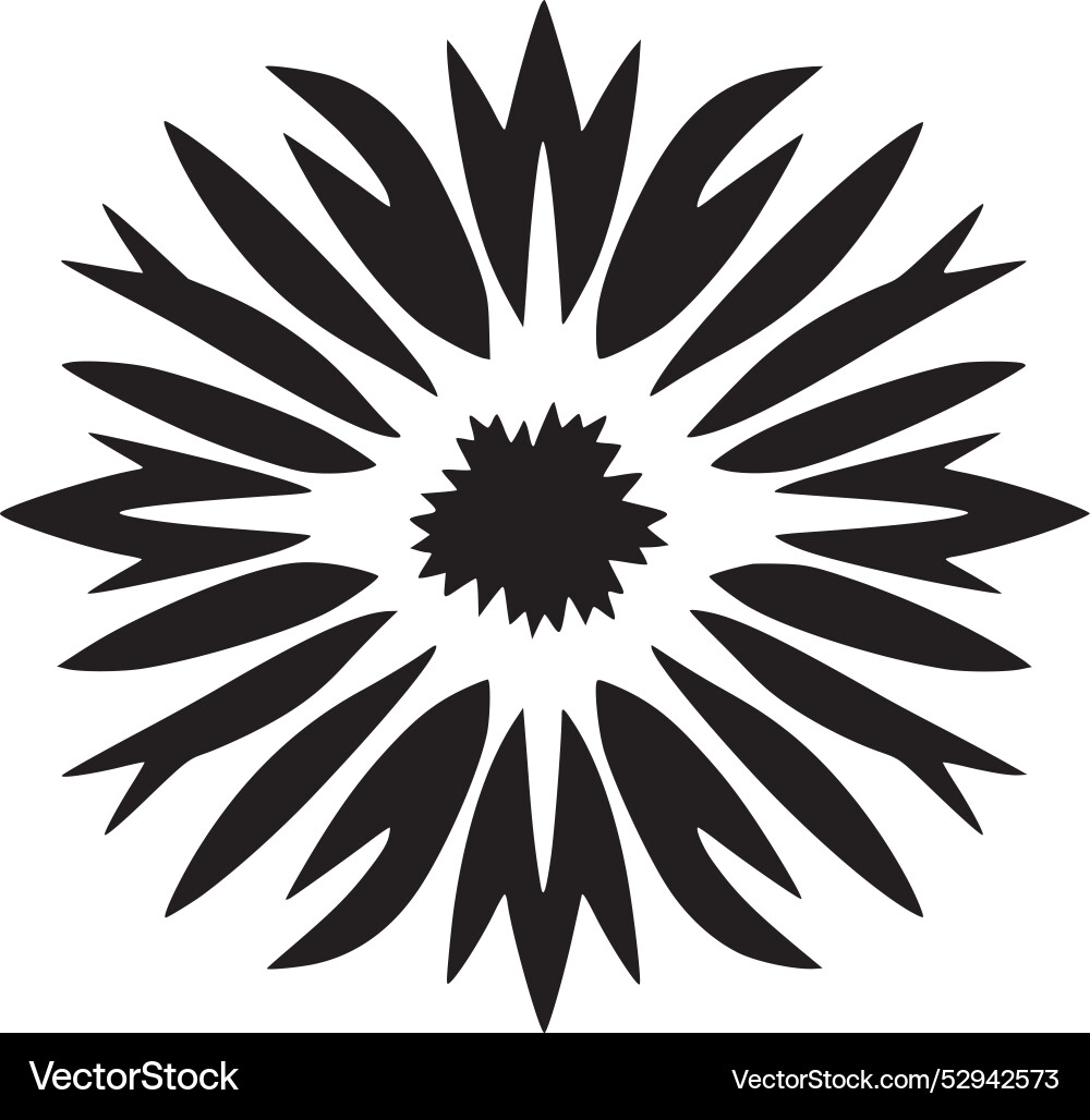 Explosion - minimalist and flat logo Royalty Free Vector