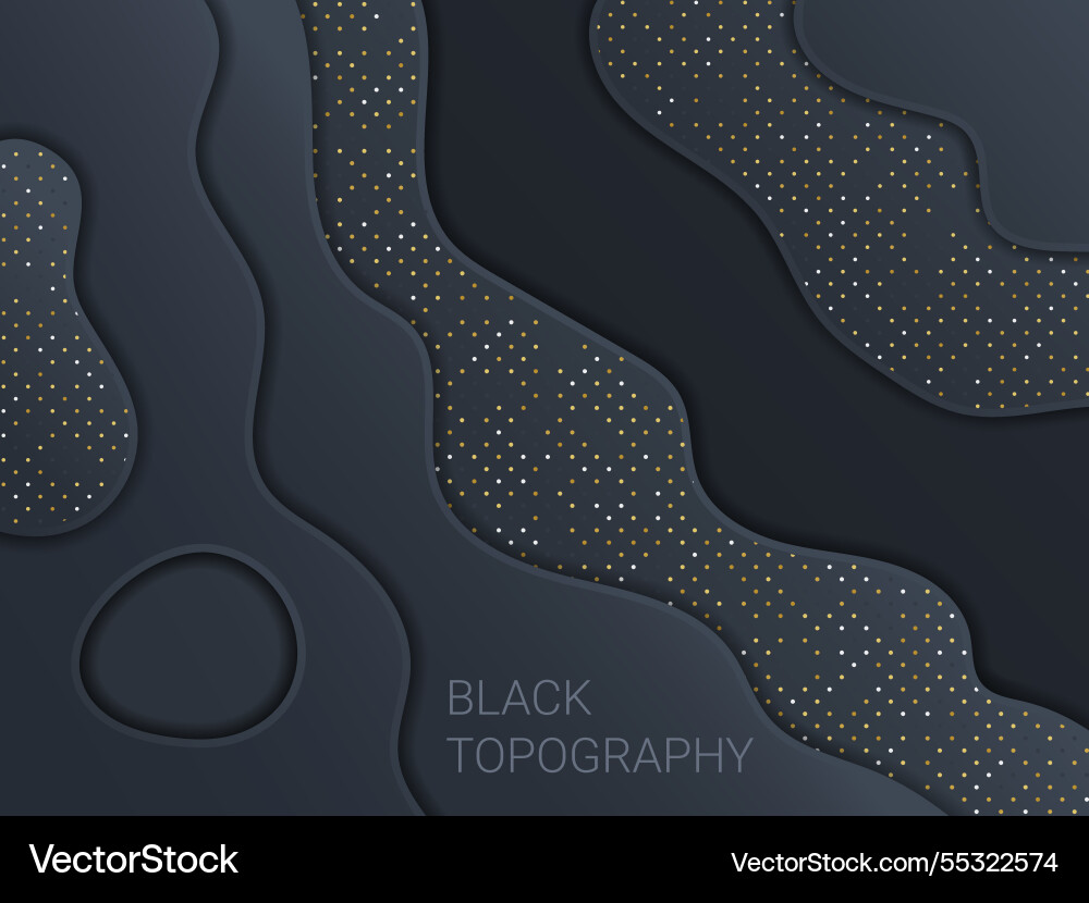 3d topography background abstract texture modern Vector Image