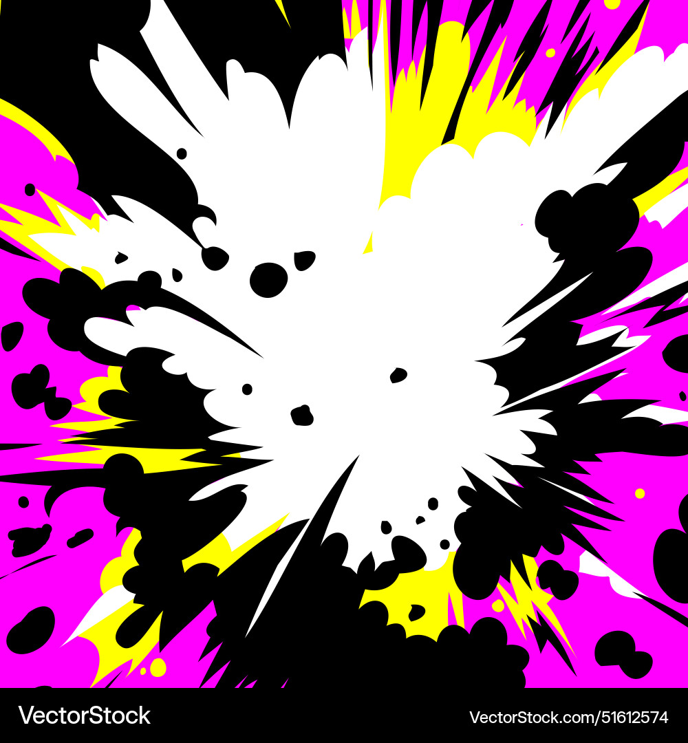 Comics boom backgrounds minimalism style Vector Image