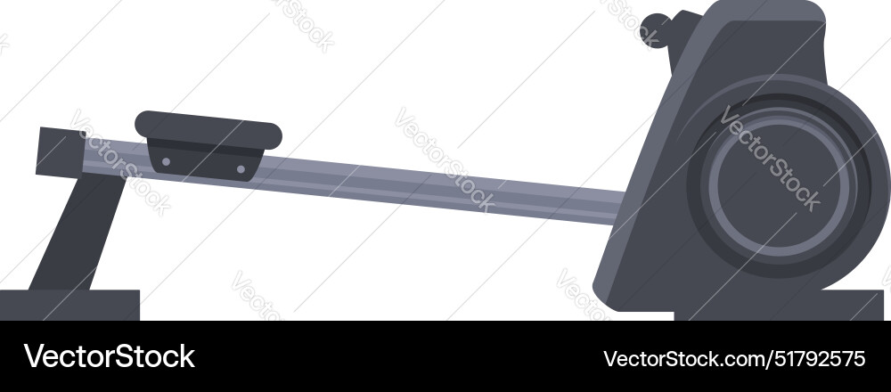 Modern rowing machine offering home cardio workout