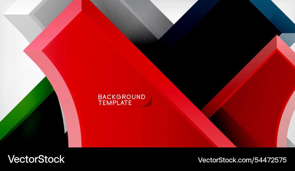 Square arrow shapes with round elements Royalty Free Vector