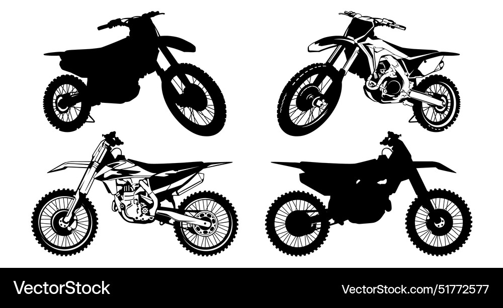 Motocross design art Royalty Free Vector Image