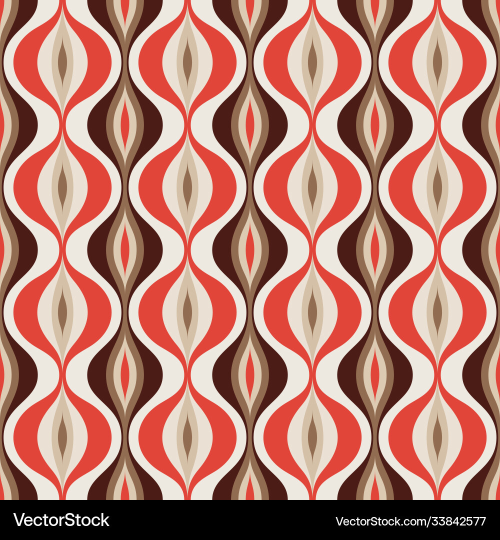Retro Geometric Pattern Royalty Free Vector Image
